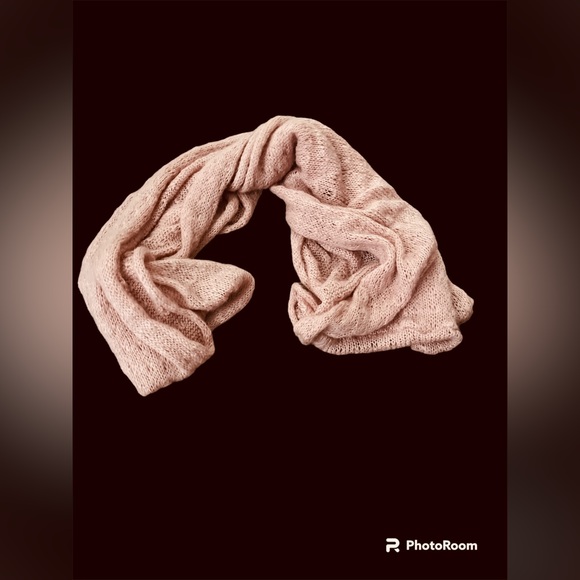 Accessories | Light Pink Long Infinity Scarf | Poshmark
